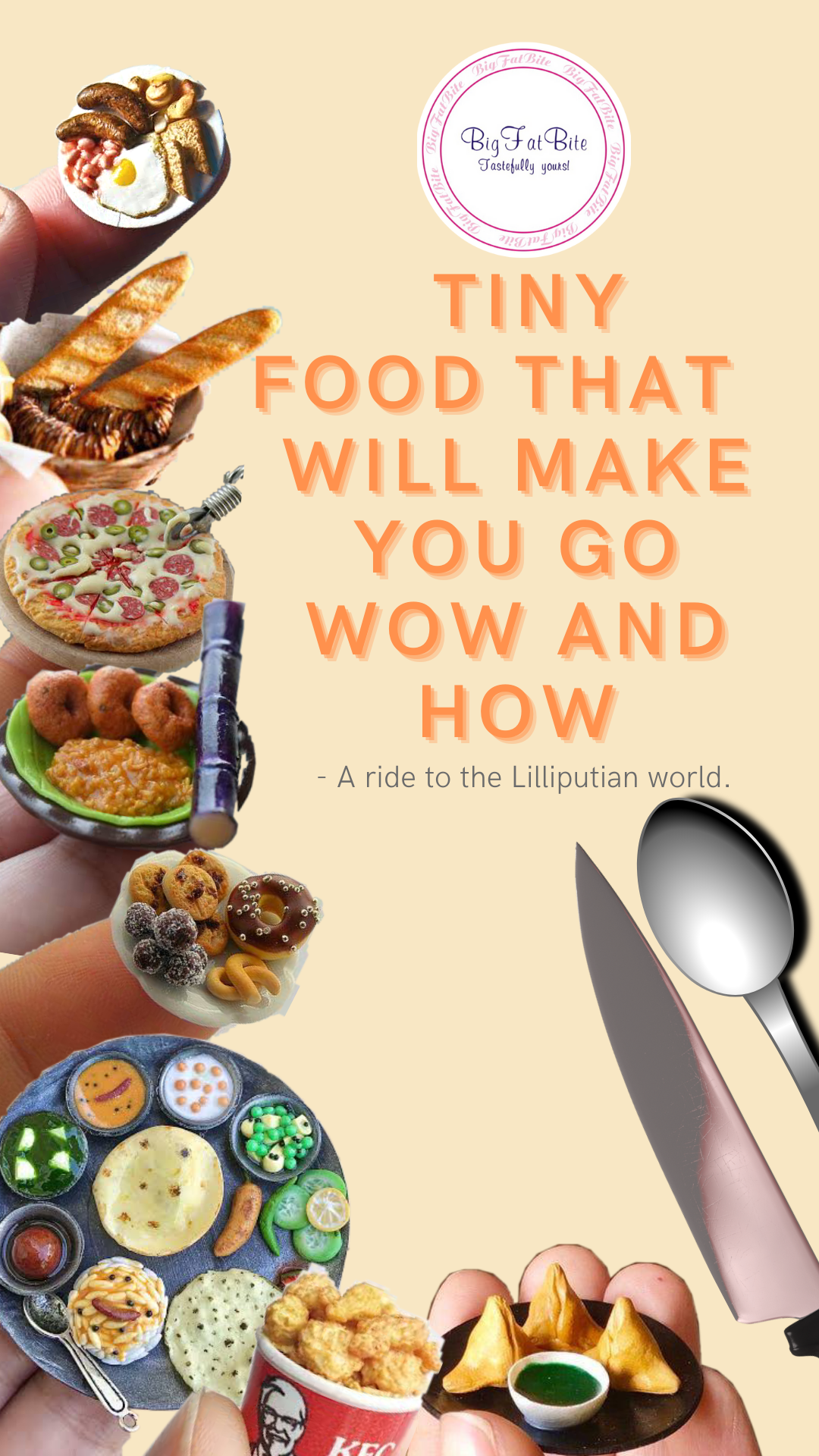 TINY FOODS THAT WILL MAKE YOU GO HOW & WOW. – BigFatBite
